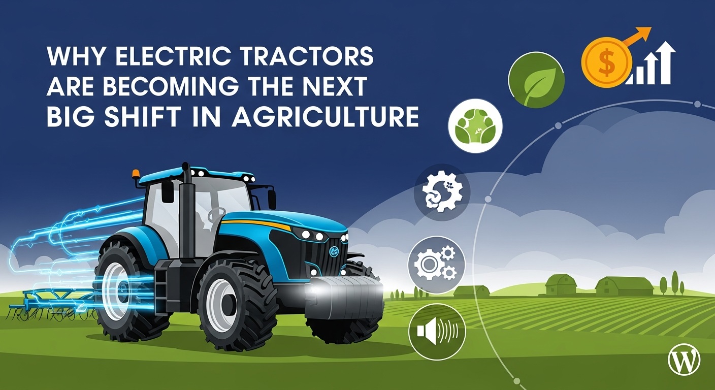 Why Electric Tractors Are Becoming the Next Big Shift in Agriculture ...